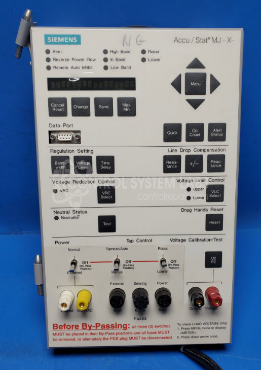 Siemens C-65419 Accu/Stat MJ-XL Voltage Regula | Control System Labs Siemens C-65419 Accu/Stat MJ-XL Voltage Regula | Control System Labs