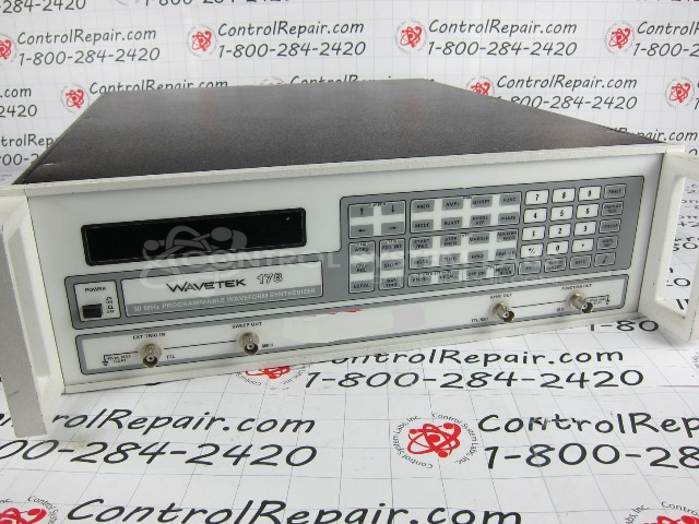 Wavetek 178 Programmable 50 Mhz Waveform G Control System Labs